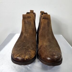 UGG | Shoes | Ugg Bonham Ii Chelsea Ankle Boots Brown Distressed Pullon ...